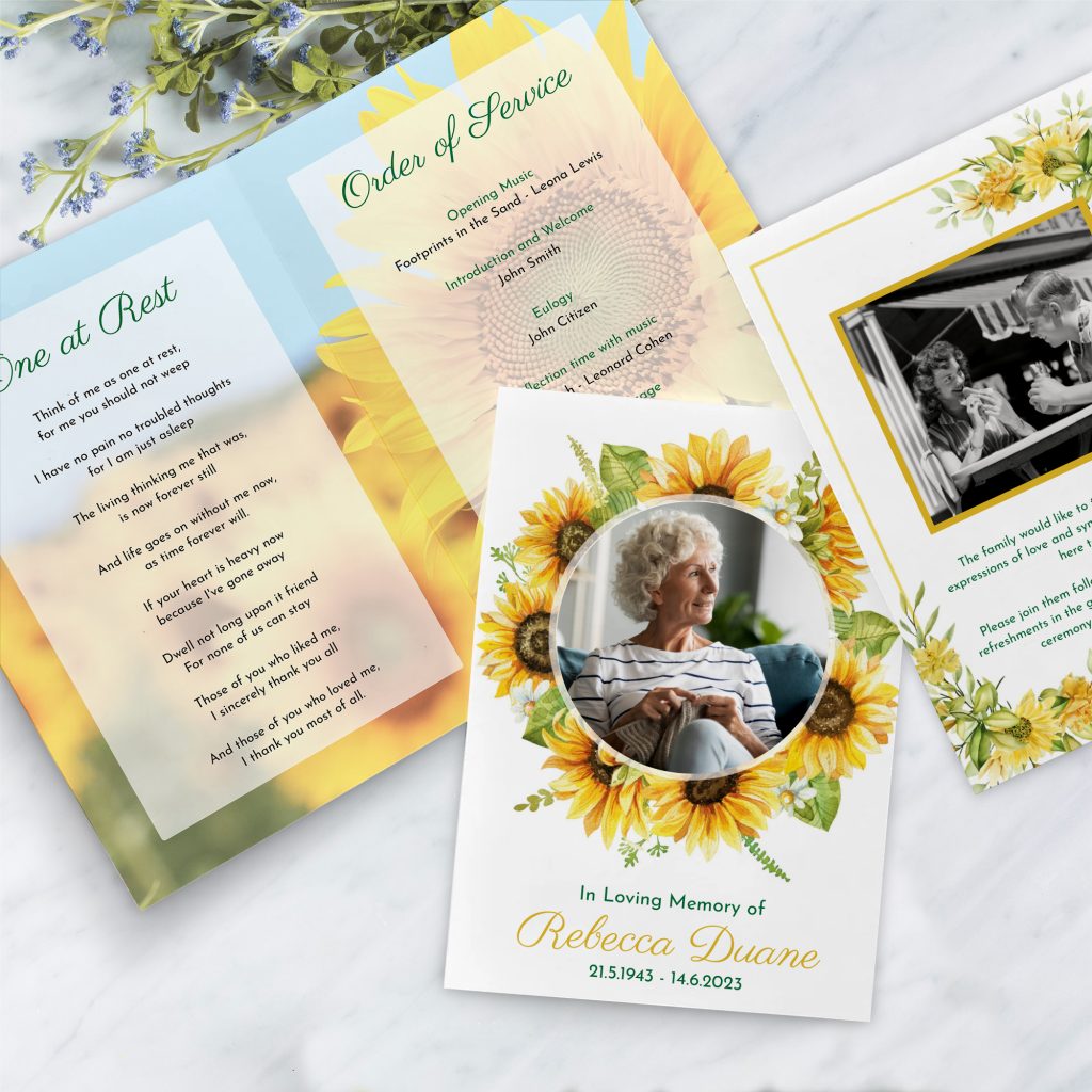 Order of Service - Printing & Binding Solutions | Prime Grafix & Unibind